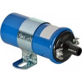 Ignition Coil - Blue Coil w/Bracket (Made in Italy)