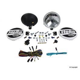 Complete Hella Auxiliary Driving Light Kit - Pair